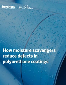 High performance moisture scavenger additives to reduce defects in PU ...
