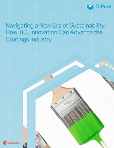 Achieve product sustainability in coatings industry with TiO2 ...